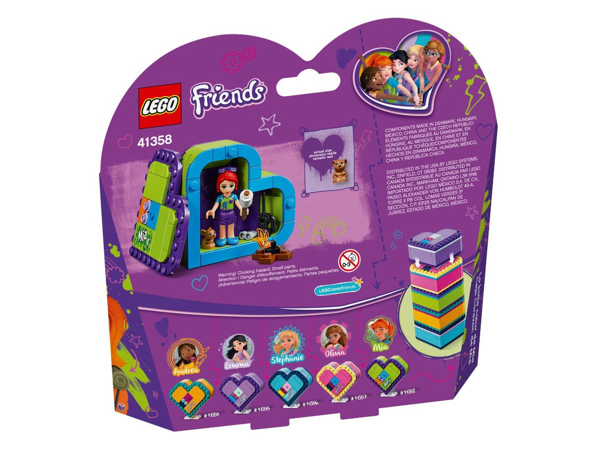LEGO ЛЕГО 41358 Цена Кутия сърце на Мия