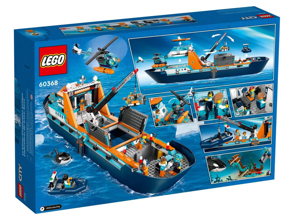 LEGO ЛЕГО 60368 цена СИТИ - Арктически изследователски кораб