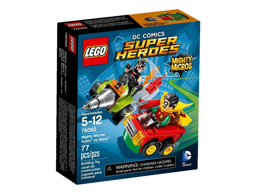 LEGO ЛЕГО 76062 цена Могъщите микро: Робин срещу Бейн